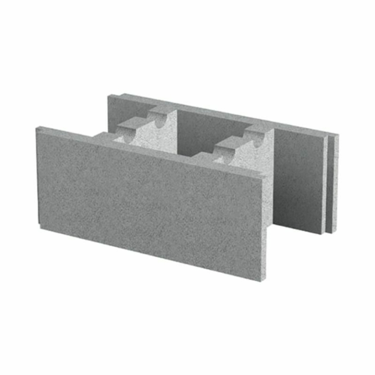 Bloque H de hormigón