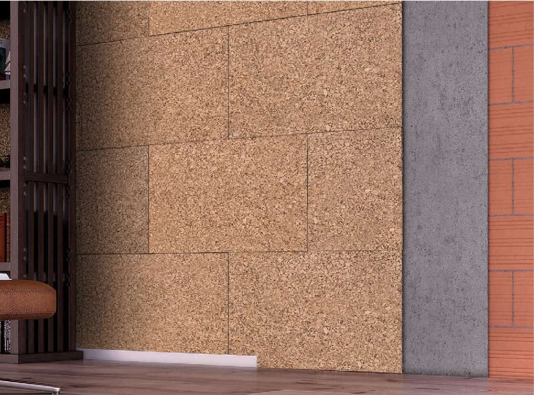 El corcho en la construcción